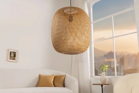 Designové závěsné svítidlo Lorelei 48 cm bambus