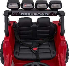 Elektrické autíčko Off-Road CLIMBER červené