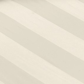 Krémové napínací saténové prostěradlo 150x200 cm So Soft Satin Stripe – Catherine Lansfield