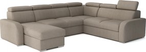 Sedací souprava OSLO U | 170x315x250 | rozkládací + 2x úložný prostor | VÝBĚR TKANIN