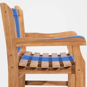 Teaková lavice Jackson 120 cm s ochranný kryt