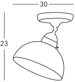 Kolarz 731.10.54 - Bodové svítidlo NONNA 1xE27/75W/230V