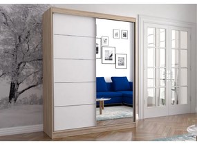 IDZ Šatní skříň Neomi 05 (150 cm) Barva dřeva: Bílá