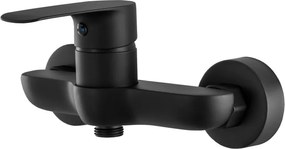 Gamma Pico, nástěnná sprchová baterie 150mm, černá matná, GMA-BPON-BK
