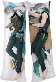 Polštář S Povlakem 150 X 50 CM Dakimakura Anime Alhaitham Genshin Impact