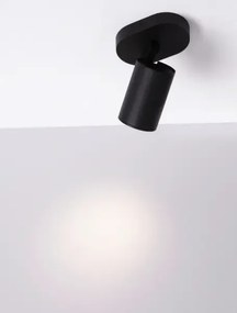 Minimalistické bodové svítidlo Esto Černá