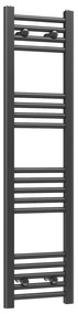 Erga Basic, topné těleso 1200x300 mm, 336 W, černá, ERG-LAV-BASIC-12030-BK