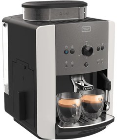 Automatický kávovar Krups Arabica EA811E10 šedý