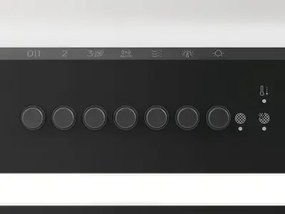 Electrolux LFG825K černá / Digestoř / nástěnná / 430 m3/h / 58 dB / tř