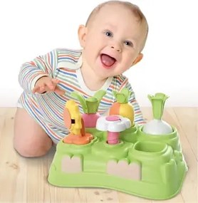 Clementoni BABY Vkládačka Barevná zahrada (Play For Future) / od 10 mě