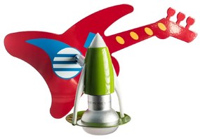 ACA DECOR Dětské nástěnné svítidlo - Raketa