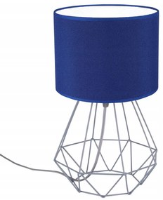 Stolní lampa Indigo, 1x textilní stínítko (výběr ze 7 barev), (výběr ze 3 barev konstrukce)