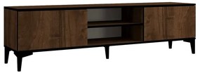 TV stolek Erem - Walnut, Black