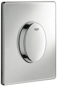 WC ovládací tlačítko Grohe Skate Air / 15,6 x 19,7 cm / 1-činné / plast / vertikální instalace / chrom
