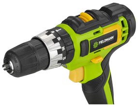 Fieldmann FDUV 70105-0 Aku vrtačka  Aku program FAST POWER 20V, Volnoběžné otáčky: 0-360/0-1300 rpm, Funkce příklepu, Ergonomická rukojeť, Pracovní