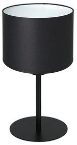 Luminex Stolní lampa ARDEN 1xE27/60W/230V pr. 18 cm černá/bílá LU3477