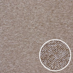 Spoltex, Metrážový koberec Balance 91 sv.hnědý, na míru, šíře 4m, hnědá, filc, chodba / předsíň