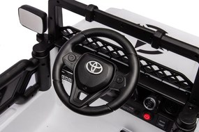 LEAN CARS Elektrické autíčko Toyota FJ 4x4 bílé