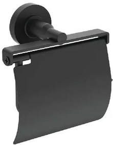 Ideal Standard IOM - Držák toaletního papíru s krytem, hedvábná černá A9127XG