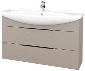 Dřevojas Koupelnová skříň TAKE IT SZZ2 120 Varianta: N01 Bílá lesk / Úchytka T02 / D16 Beton tmavý
