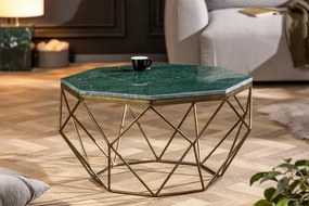 Konferenční stolek ANUBIS Dekorhome Zelená
