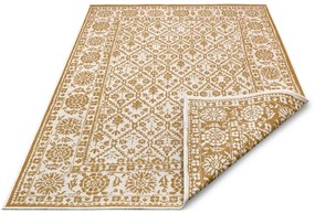 NORTHRUGS - Hanse Home koberce Kusový koberec Twin-Wendeteppiche 105789 Ochre – na ven i na doma - 80x150 cm