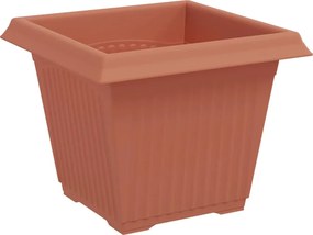 Květináče 6 ks Cihlově červená Plast 3403291