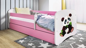 XXXLutz POSTEL PRO DĚTI A MLÁDEŽ 80/160 cm, bílá, pink MID.YOU - Dětské pokoje sestavy - 00214200023K