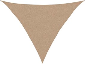 Stínící plachta 160 g/m² taupe 3 x 3 x 4,2 m HDPE 311419