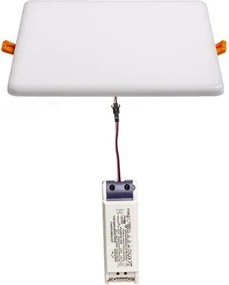 RED R13522 BELI SQ 21 zápustná mléčný akryl 230V LED 27W IP65 3000K - RED - DESIGN RENDL