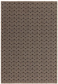 Tribeca Design Kusový koberec Radio Black Lattice Rozměry: 160x230 cm