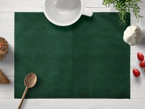 Biante Sametové prostírání na stůl Velvet Premium SVP-012 Zelené 30x40 cm