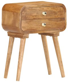 285851 vidaXL Noční stolek 43 x 30 x 58 cm masivní mangovníkové dřevo