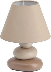 Brilliant - Stolní lampa PAOLO 1xE14/40W/230V keramika/béžová