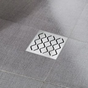 Ravak - Plastová podlahová vpusť s nerezovou mřížkou SN501, 11 cm X01435