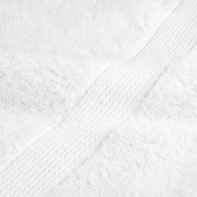 Prémiové ručníky do sprchy SOLUND 25 ks bílé 70 x 140 cm 600 g/m² 137131