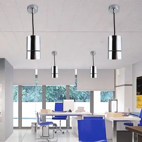 Designový lustr Raffael chrom