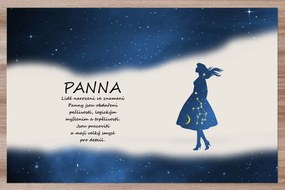 Prostírání Panna (23.8. - 22.9.) - modré