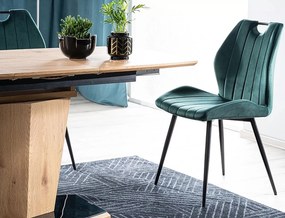 Čalouněná jídelní židle Arco Velvet - výběr z 5 provedení