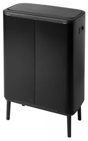 Brabantia BO TOUCH BIN HI Dotykový odpadkový koš 2x30 l - matná černá