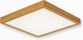 LED svítidlo Lumbio Bright Light 60x60 pro přisazenou montáž (Dřevo, Spectoda Wireless)