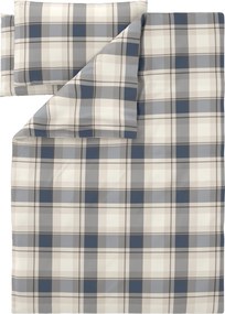 Livarno® Oboustranné jemné flanelové povlečení / jemné flanelové povlečení, 260 x 220 cm (modrá)