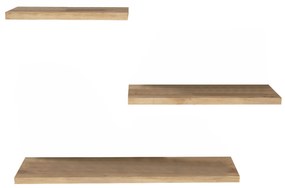 Kalune design Set 3 poliček WALL 956LCS2701