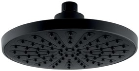 Novaservis - Hlavová sprcha, průměr 20 cm, 1 proud, černá mat RUP/200,5