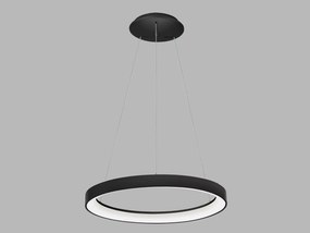 Led2 Závěsné LED svítidlo BELLA SLIM P-Z ø 58 cm Barva: Černá, Stmívání: Casambi TW