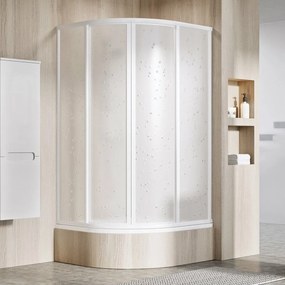 Ravak Supernova sprchový kout čtvrtkruh 90x90 cm 31177v10011 SKCP490SABP0
