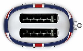 Toustovač Smeg 50´s Retro Style TSF01, 2x2, Union Jack, TSF01UJEU