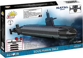 COBI 4859 Francouzská strategická ponorka SNLE / Stavebnice / 1:300 /