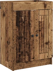 Sada koupelnového nábytku Staré dřevo 78,5 x 37,5 x 81 cm 3404202