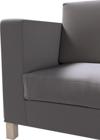 Potah na pohovku IKEA  Karlanda 3-místná nerozkládací, krátký barva hnědá látka sametová